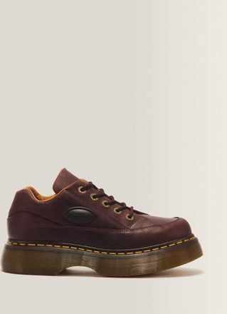 Dr. Martens Buzz 5-&Ouml;sen Crazy Horse Leder Schuhe in Rot, Gr&ouml;&szlig;e: 36