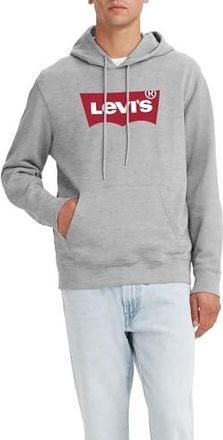 Levi's Standard Graphic Sweatshirt Sweatshirt à capuche Homme Logo Two Color Heather Gray S