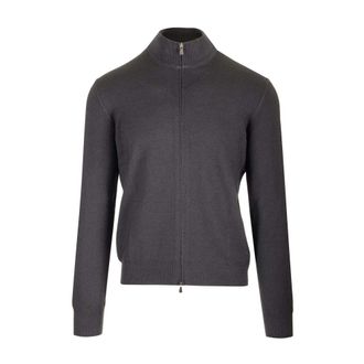 Barba Strickware - - Knitwear - Herren - Grau - M