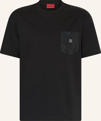 HUGO BOSS Hugo T-Shirt Dombiro schwarz