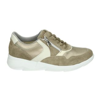 Waldl&auml;ufer Sportliche Niedrige Beige Sneakers - - Shoes - Damen - Braun - 37 EU