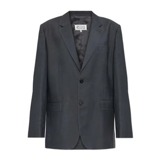 Maison Margiela Wollblazer - - Jackets - Damen - Grau - M