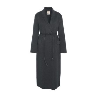 Semicouture Consuelo Coat - - Coats - Damen - Grau - M