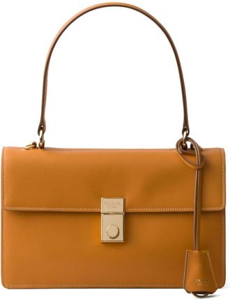 Prada sac porté épaule Soft Sound médium - Orange