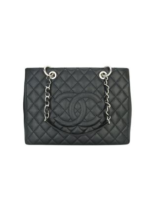 Chanel Caviar Quilted Grand Shopping Tote