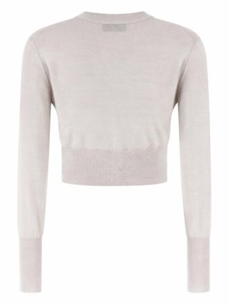 Vivienne Westwood Silk and Wool Blend Cardigan - Gray