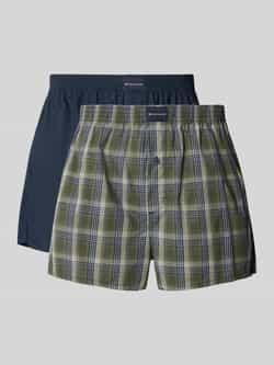 Tom Tailor Boxershorts mit Knopfleiste im 2er-Pack