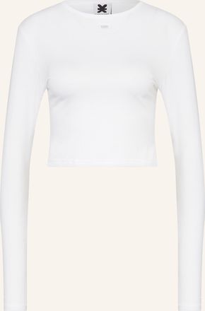 Karo Kauer Karo Kauer Cropped-Longsleeve weiss