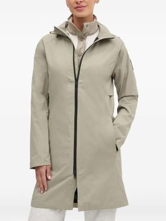 Jack Wolfskin manteau trench Wellsee &agrave; capuche - Tons neutres