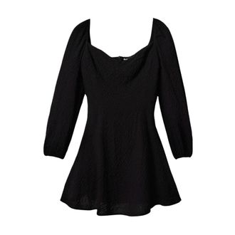 Desigual Carla Weste - - Dresses - Damen - Schwarzk - XL