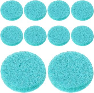 Holibanna VALICLUD 50 St&uuml;ck Runde Aromatherapie Pads aus Zellulosefaser Diffusor Ersatzpads f&uuml;r &Auml;therische &Ouml;le Selbstgemacht Baumwoll Eins&auml;tze f&uuml;r Duftanh&auml;nger 
