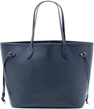 Louis Vuitton Shopper - Epi Neverfull MM - Gr. unisize - in Blau - f&uuml;r Damen