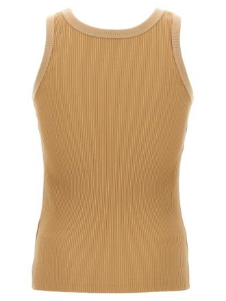 Fendi Mens Beige Polyamide Tank Tops