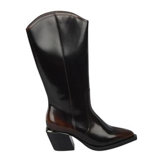 Alma En Pena Halbstiefel mit Absatz - - Shoes - Damen - Braun - 41 EU