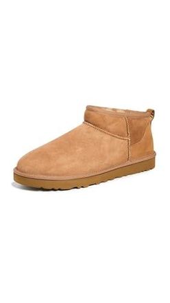 UGG Homme Classic Ultra Mini Botte Tendance, ch&acirc;taigne, 42 EU