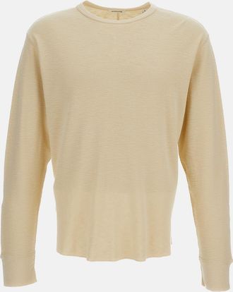 Sunflower Langarm-waffel-t-shirt