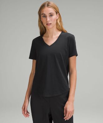 lululemon T-Shirt col en V Love pour Femmes - Taille 4