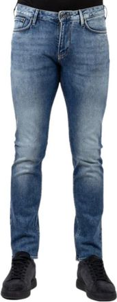 Emporio Armani J06 Slim Fit Jeans - Homme - Jeans - Bleu - Taille: W38