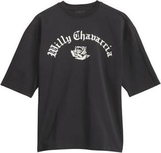 adidas T-shirt &agrave; imprim&eacute; en coton m&eacute;lang&eacute;