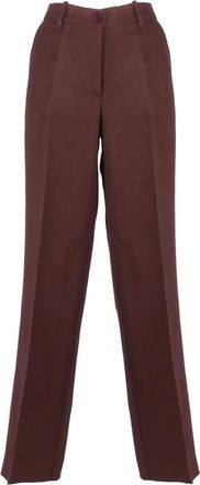 P.A.R.O.S.H. P.a.r.o.s.h., Femme, Pantalons, Brun, Taille: 38 FR Raisa Wide Pantalons