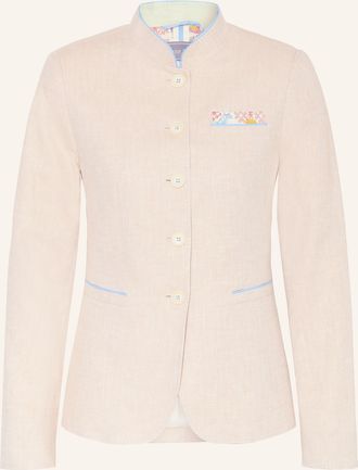 White Label Janker Mit Leinen beige