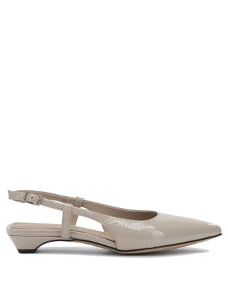 Pomme Dor Slingback En Pelle