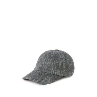 Saison 1865 Casquette en coton et laine m&eacute;lang&eacute;s