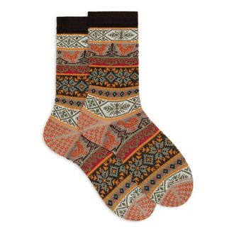 Gallo Gallo, Femme, Sous-v&ecirc;tements, Multicolore, Taille: ONE Size Chaussettes Courtes en Laine
