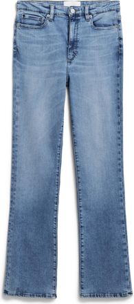 Armedangels Damen Bootcut Jeans Bio-Baumwoll Mix X-Stretch LINNAA Slim Fit Blue Mist