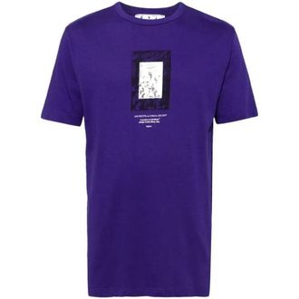 Off-white Off White - T-Shirt für Herren (Violett)