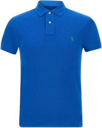 Polo Ralph Lauren Homme, Tops, Bleu, Taille: 2XL T-shirt D&eacute;contract&eacute; en Coton