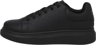 Jack & Jones Herren Jfwbolton Pu Sneaker Styd Sn, Black, 45 EU