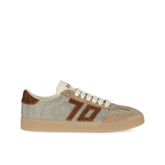 Back70 Back70, Femme, Chaussures, Gris, Taille: 36 EU Glam Strass Shiny Baskets