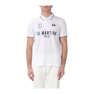 La Martina La Martina T-Shirts und Poloshirts Wei&szlig; - - Tops - Herren - Wei&szlig; - M