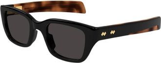 Bottega Veneta unisex, Accessoires, Noir, Taille: ONE Size Bv1393S Rectangle Lunettes de soleil