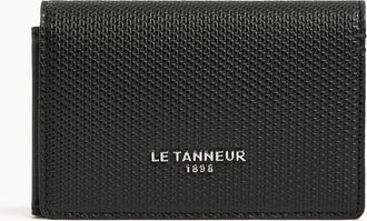 Le Tanneur Porte cartes horizontal 2 volets Lucien en cuir signature T