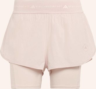 adidas Adidas By Stella Mccartney Adidas By Stella Mccartney Training 2In1 Shorts pink