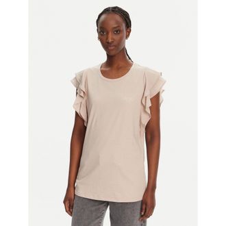 Liu Jo Bluse TA5178 J5904 Beige Regular Fit