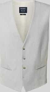 Mc Neal Slim Fit Weste mit Kleinstruktur