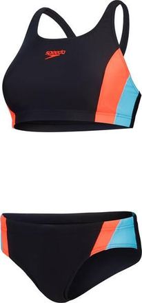Speedo Damen Bikini Womens Colourblock Splice 2PC 2.0