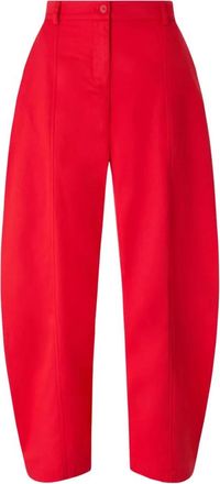 Pinko Pinko, Femme, Pantalons, Rouge, Taille: 40 FR Pantalon Coupe Baril