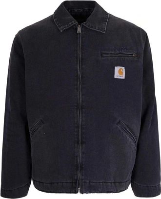 Carhartt Work in Progress Homme, Vestes, Noir, Taille: S OG Detroit Jacket