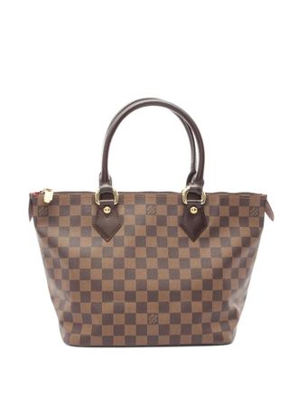 Louis Vuitton sac à main Saleya PM pre-owned (2007) - Marron