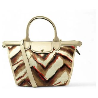 Longchamp Crossbody Bags - NEUE LONGCHAMP HERITAGE LIMITIERTE AUFLAGE POULAIN - Gr. unisize - in Beige - f&uuml;r Damen