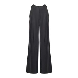 Nineminutes Wide Hosen - - Trousers - Damen - Schwarzk - 2XS