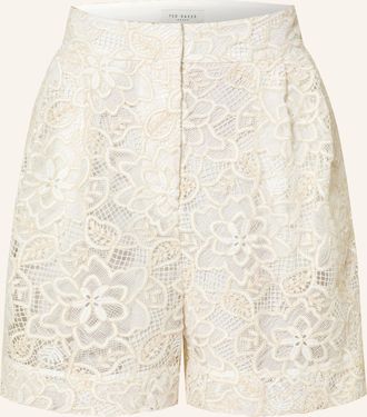 Ted Baker Spitzenshorts Bowia weiss