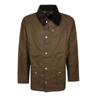 Barbour Wachs Baumwolle Ashby Jacke - - Jackets - Herren - Braun - L