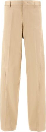 Lanvin Homme, Pantalons, Beige, Taille: S Twisted Chino