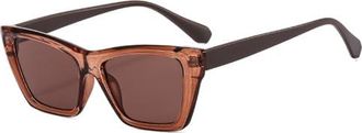Generic Lunettes De Soleil Homme &Agrave; Monture Fine For Lext&eacute;rieur, Id&eacute;ales For La Conduite, Les Trajets Quotidiens Et Vacances(Brown)