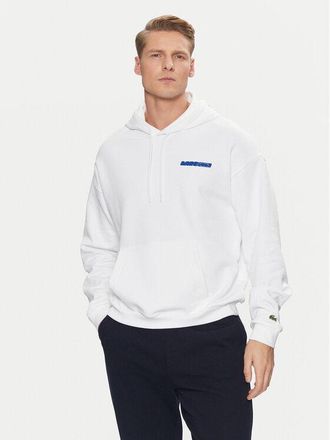Lacoste Sweatshirt SH6533 Weiß Loose Fit